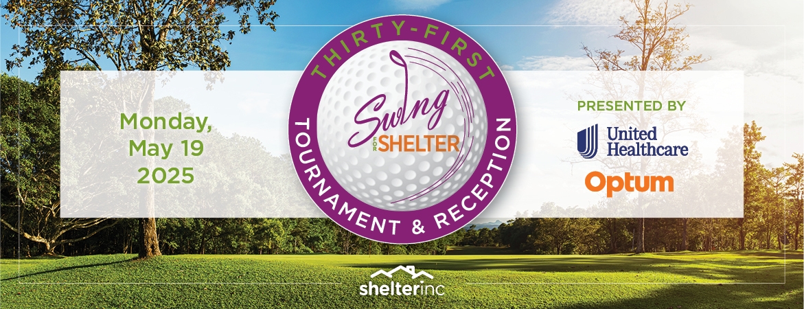 Swing for SHELTER 2025 Golf Tournament - Shelter Inc.